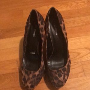 Black Call It Spring Platform Heels on Poshmark